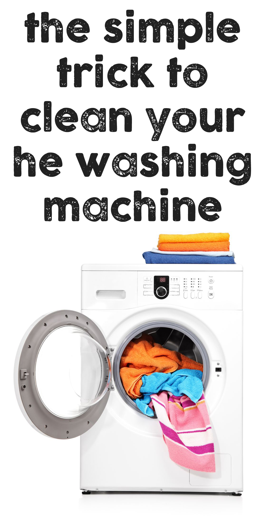 How To Clean Your HE Washing Machine