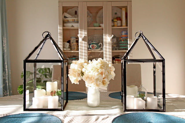 farmhouse decor lanterns made from dollar store picture frames - The ...