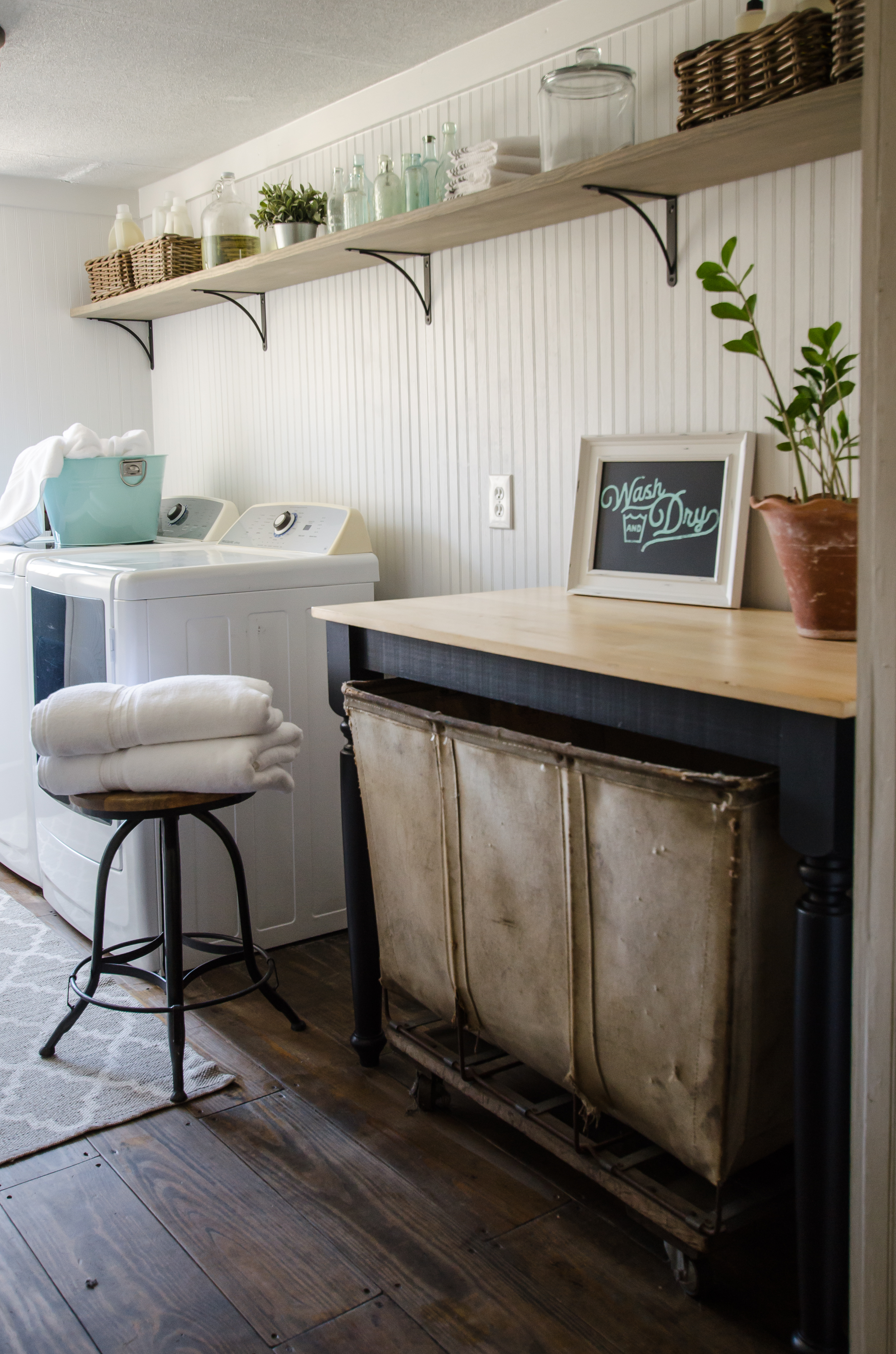 Farmhouse Laundry Room Makeover On A Budget The Shabby Creek Cottage Farmhouse Laundry Room Makeover On A Budget The Shabby Creek Cottage